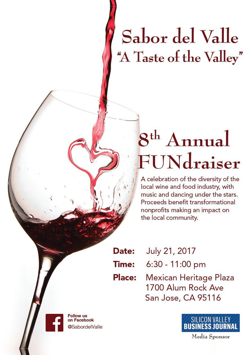 Gustavo Wine is honored to participate in Sabor del Valle, San Jose, CA ...